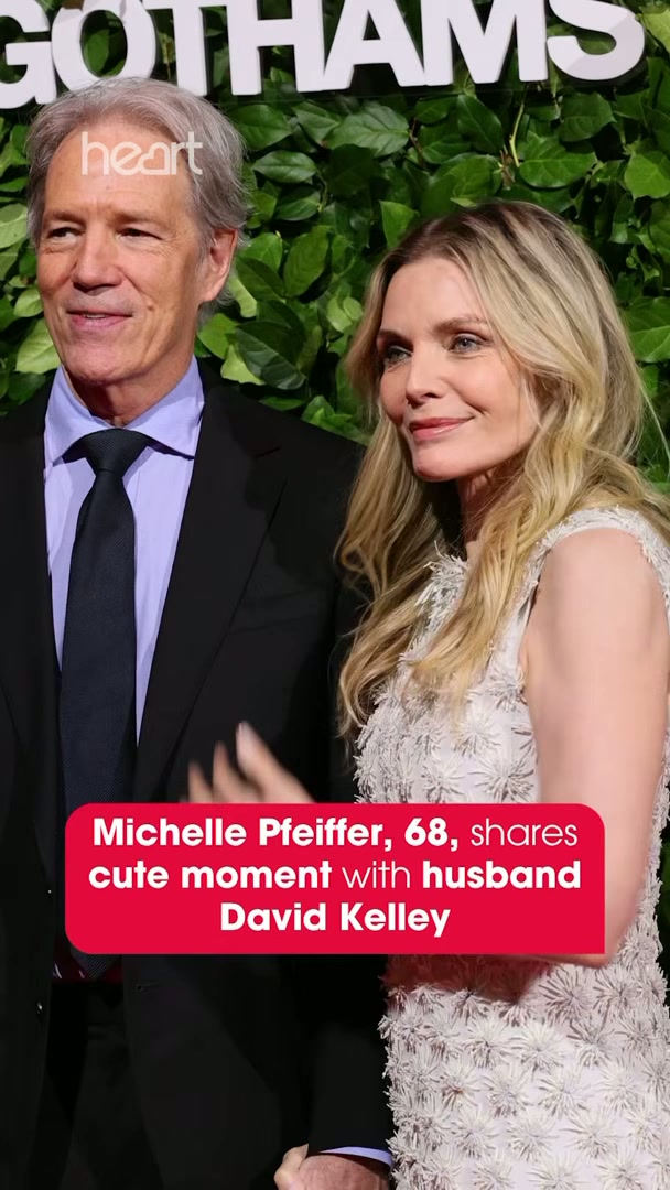 Michelle Pfeiffer with husband David Kelley on #redcarpet! #actress # ...