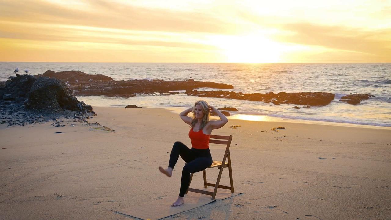 Beginner core workout for seniors - safe & effective