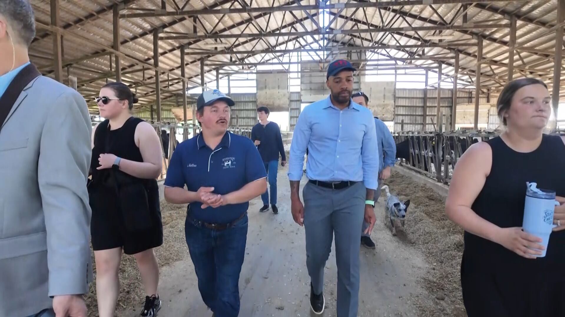 Gubernatorial candidate Mandela Barnes visited Chippewa County ahead of ...