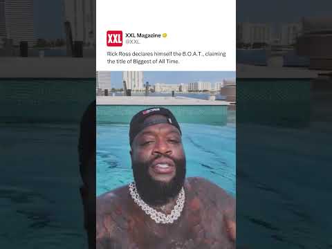 Rick Ross calls himself the BOAT 😭