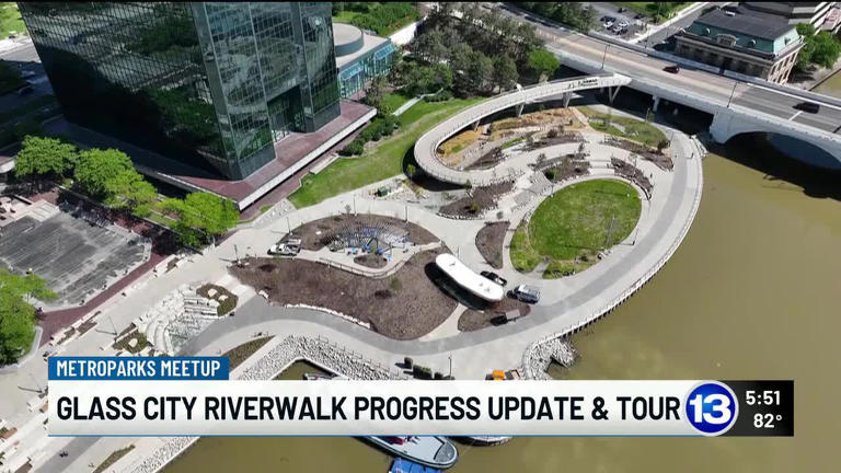 Glass City Riverwalk project update for summer 2026