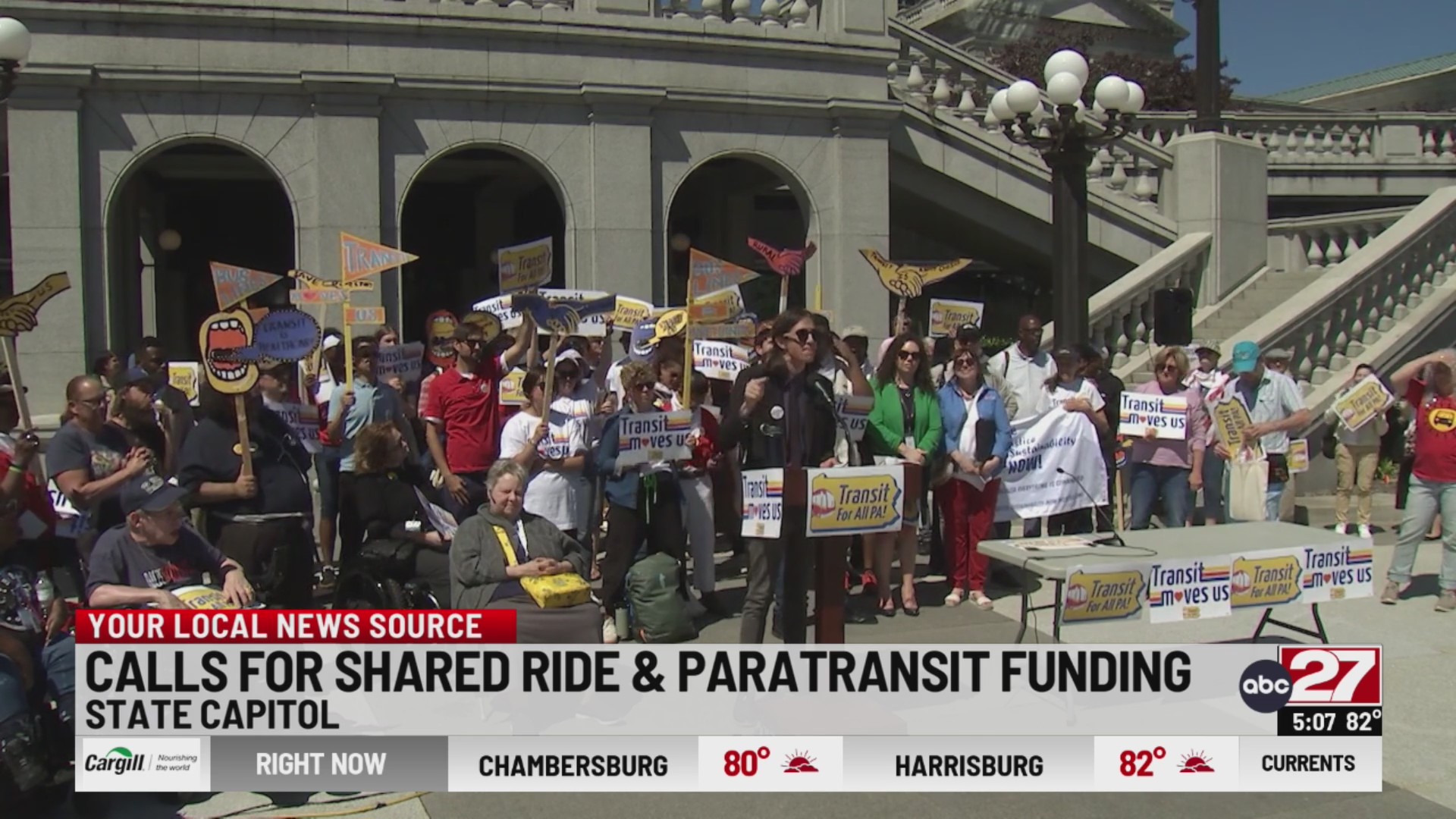 Transit advocates drive home need for more funding at Pennsylvania ...