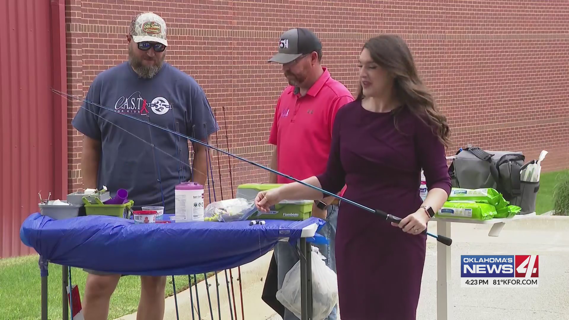 Reelin' in smiles at Bethany Children's Hospital