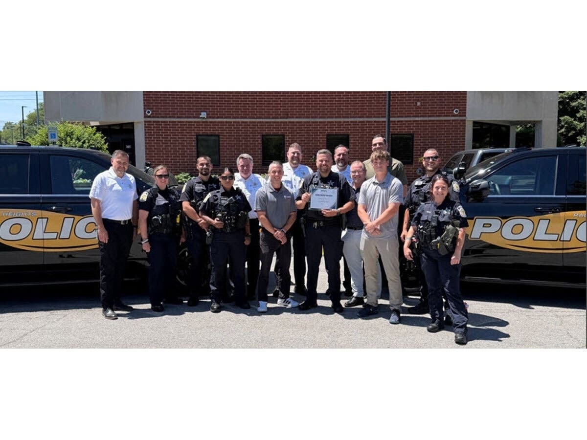 Palos Heights police win Elevate Blue award for advanced training ...