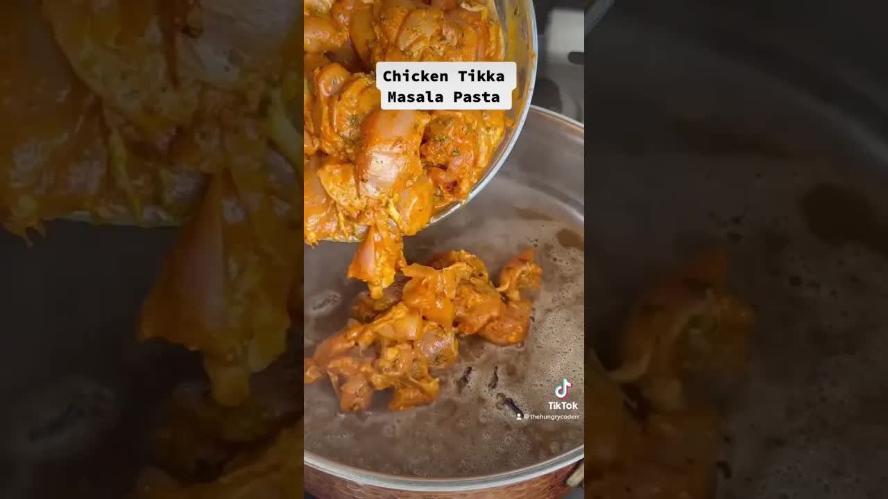 chickentikkamasala pasta pastarecipe videoreels recipeshorts recipes ...
