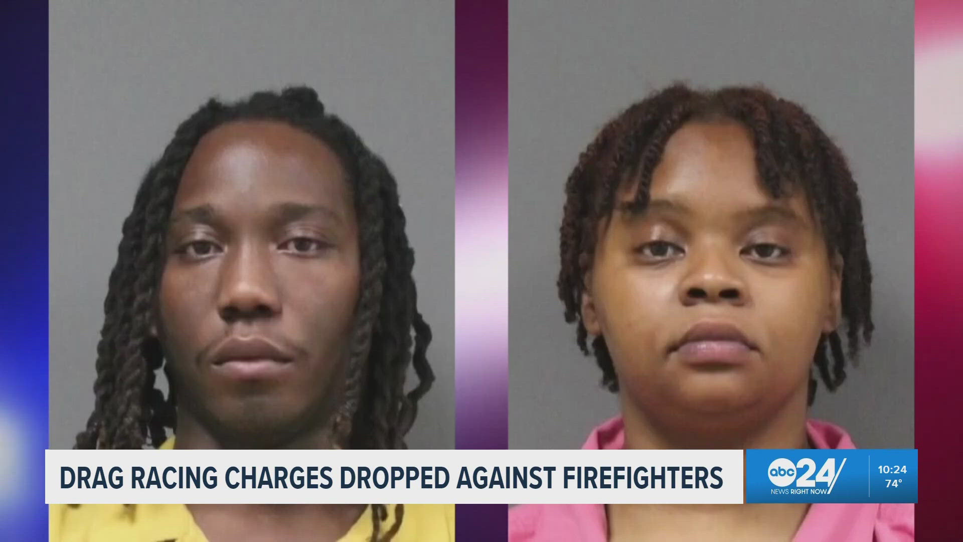 Drag racing charges against Memphis firefighters dropped