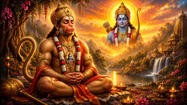 How Hanuman freed himself from his mother's debt