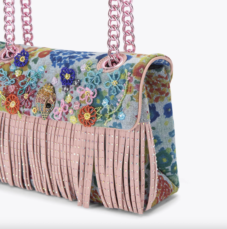 This Kurt Geiger fringe bag is the summer accessory turning heads