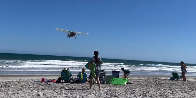Pilot allegedly dive bombs over crowded South Carolina beach: 'Dove out ...