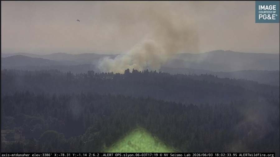 Holland fire burns 7 acres in El Dorado County