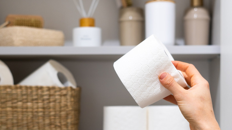 Ditch toilet paper racks: There's a more creative way to add storage to ...