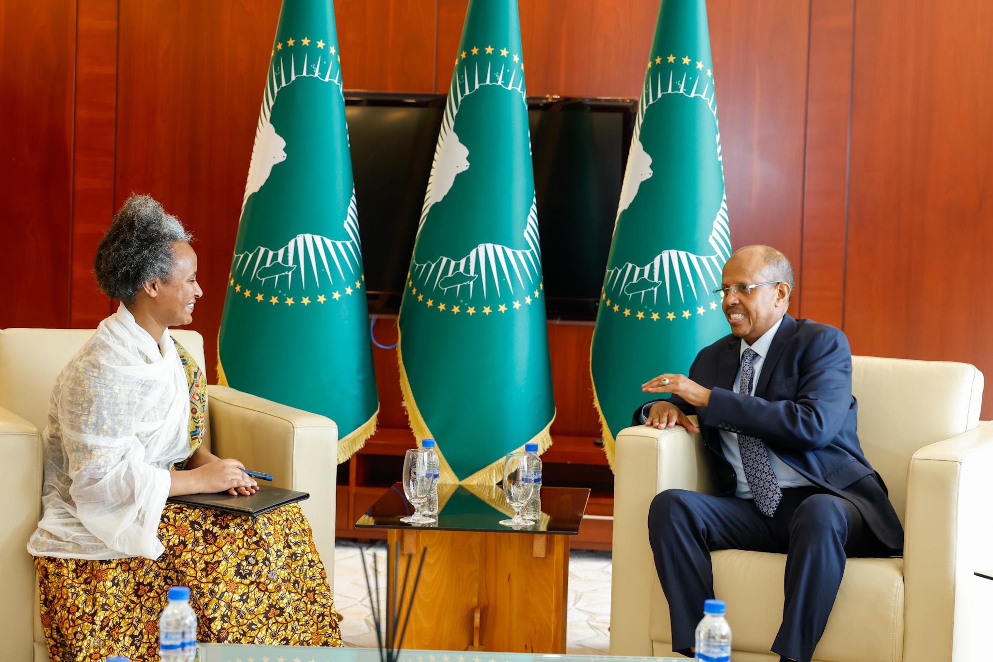 AUC chairperson receives credentials of Ethiopia's new permanent ...