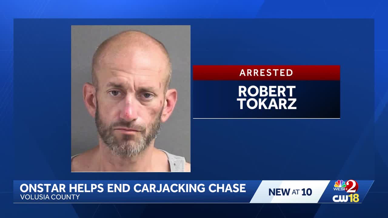 OnStar helps thwart man arrested in Volusia County nail salon carjacking