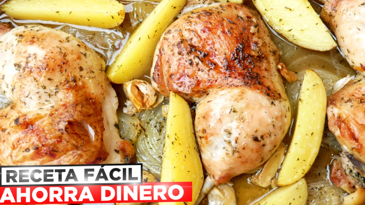 Pollo asado con patatas: receta de la abuela infalible