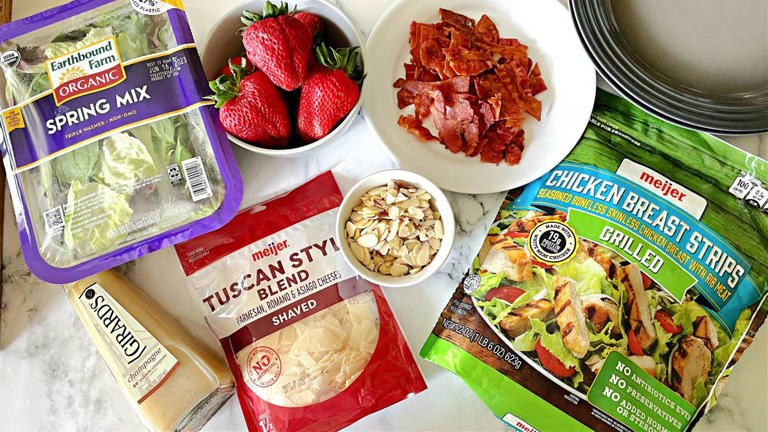 You have to try this copycat Wendy's strawberry summer salad recipe