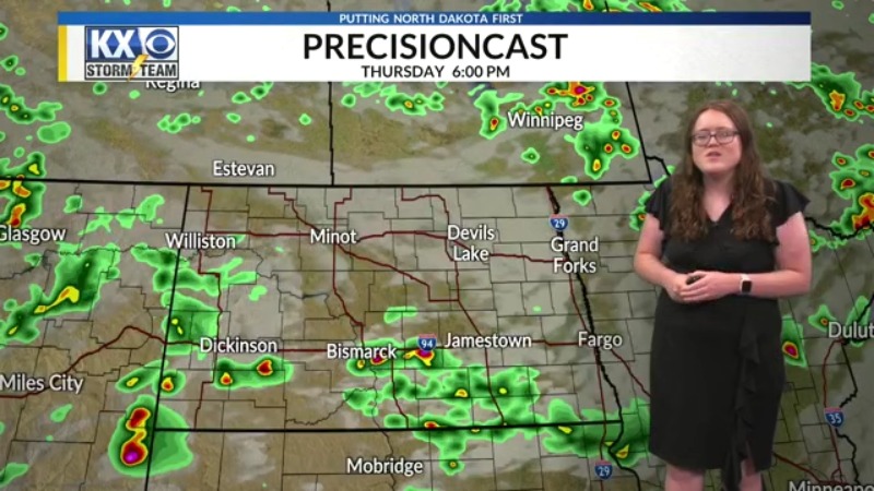 Wednesday evening temperature touch with meteorologist Vanessa Symonick