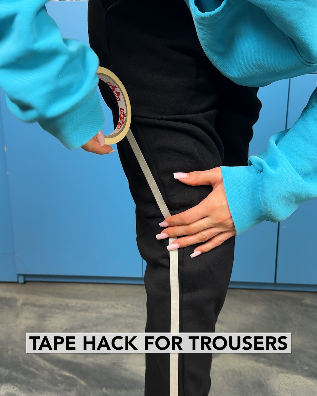 Rask bukseoppgradering med tape