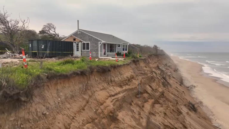 'No time left': Cape Cod house at risk of toppling off cliff as ...