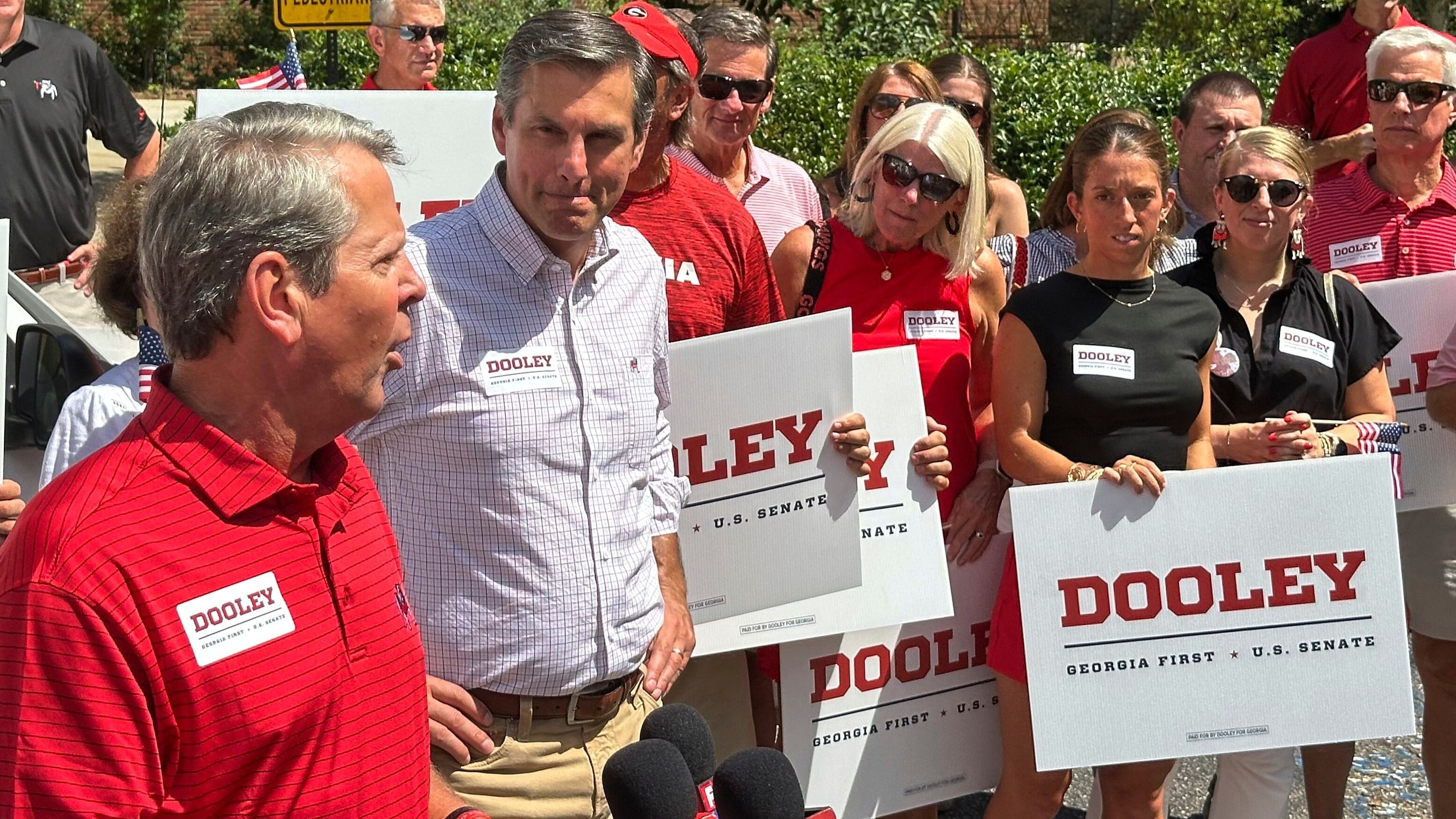 Democrats seek probe into Dooley family donations to Kemp; governor ...