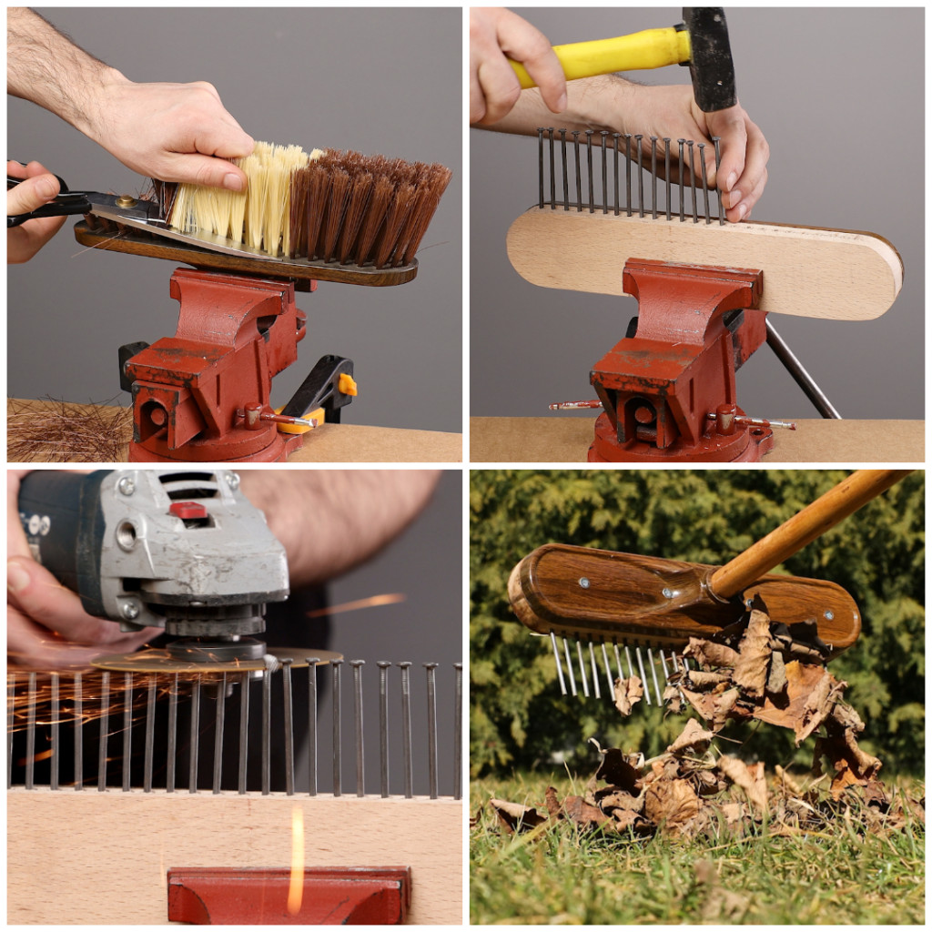 From a broom to a useful garden tool! 🙌