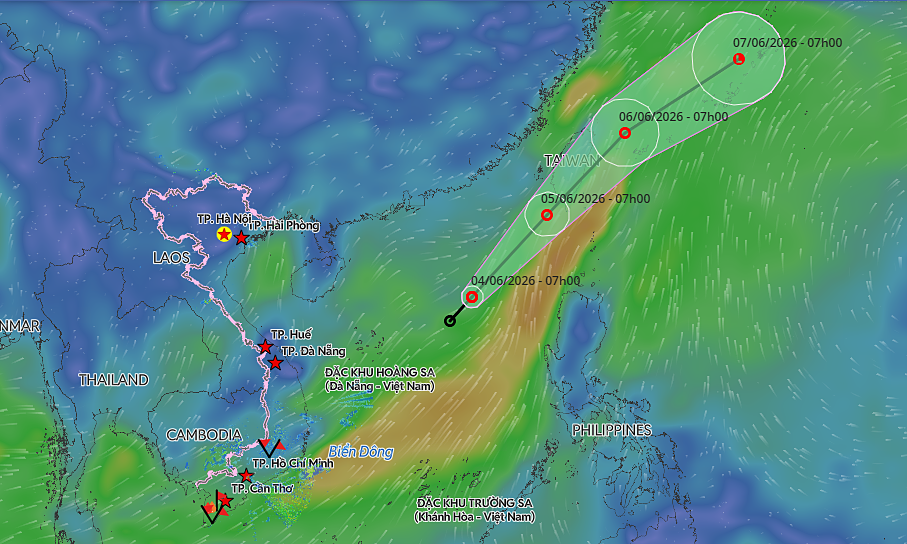 Vietnam sees first tropical depression of 2026 form in East Sea