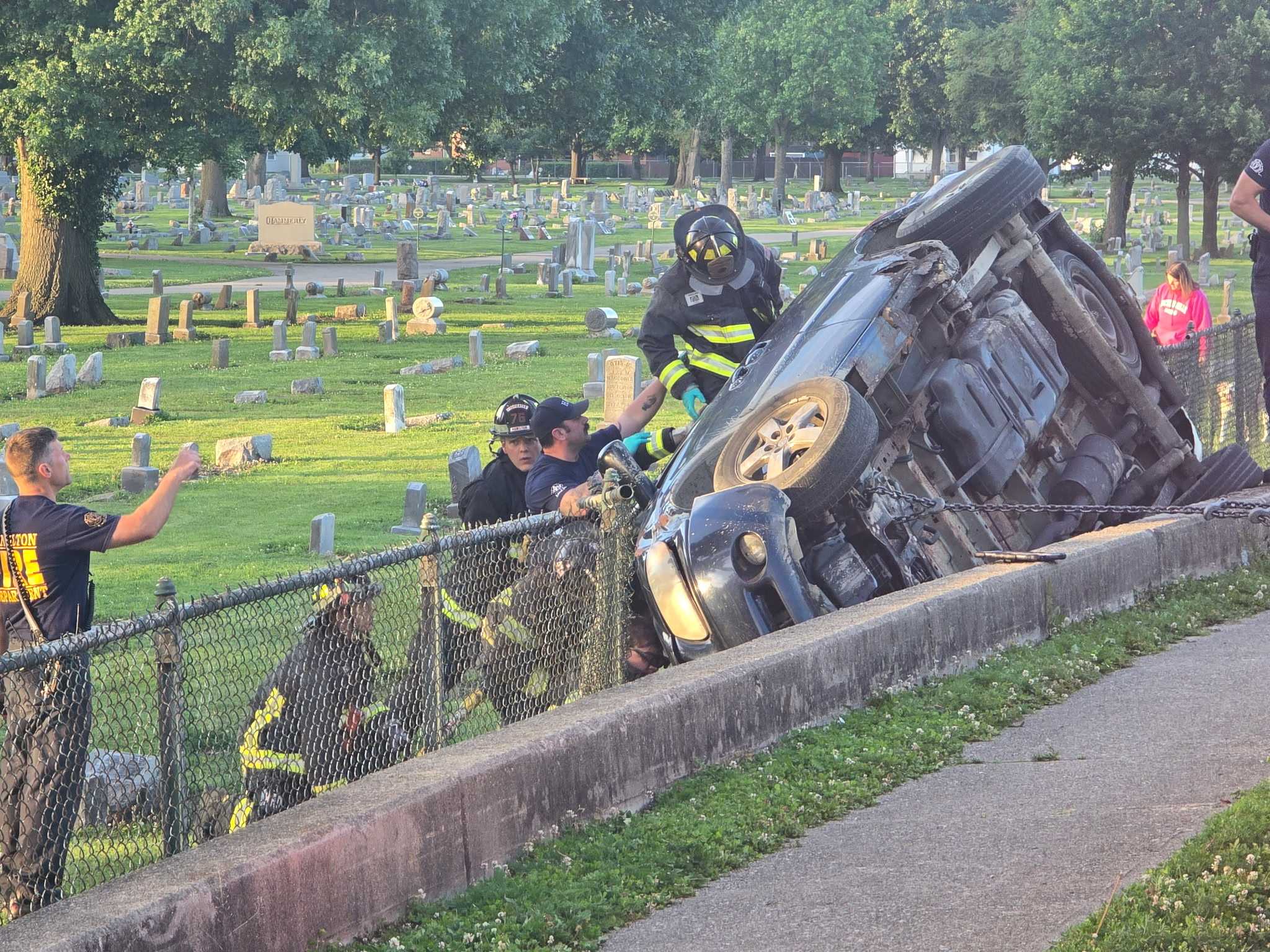Hamilton police investigating rollover crash that closed road Wednesday ...