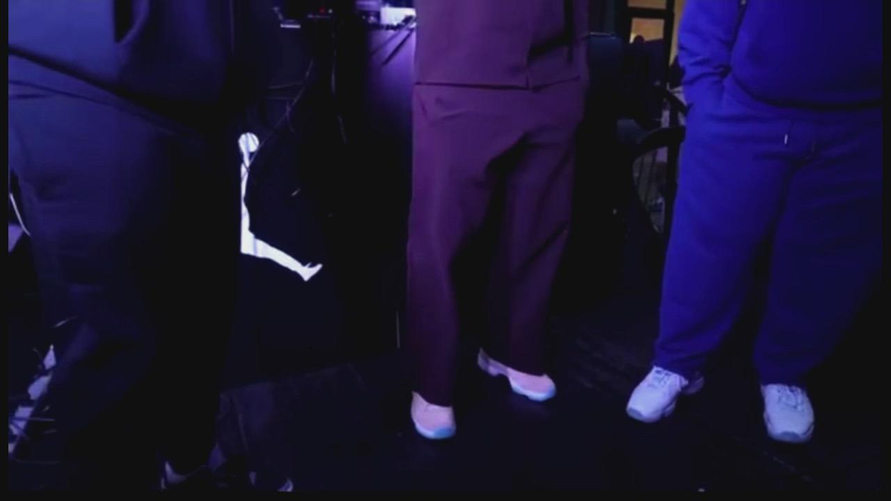 Jalen Hurts at a Jordan Brand event