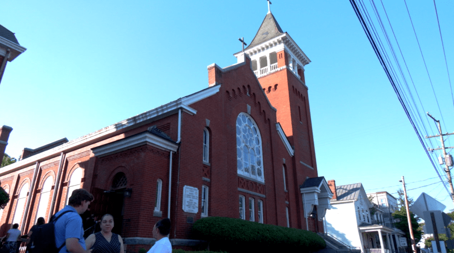 Catholic pilgrims bring message of unity to Richmond