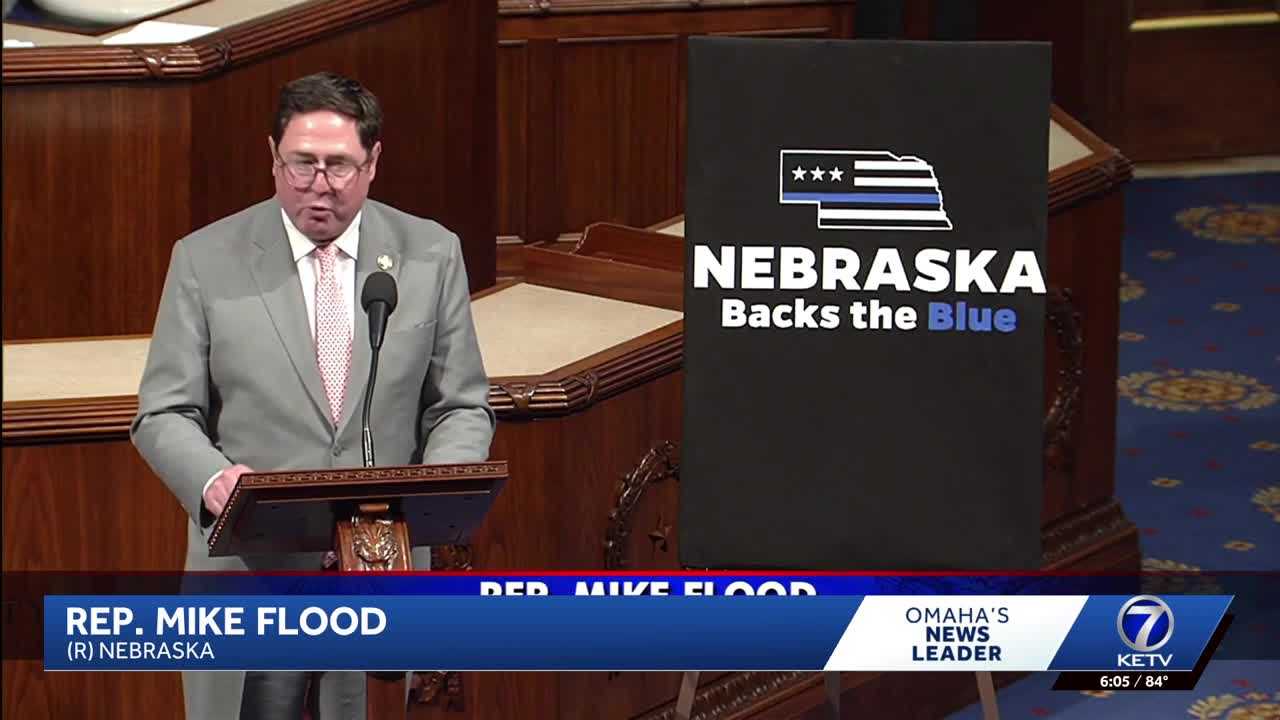 'I am proud to back the blue': Nebraska congressman honors Papillion ...