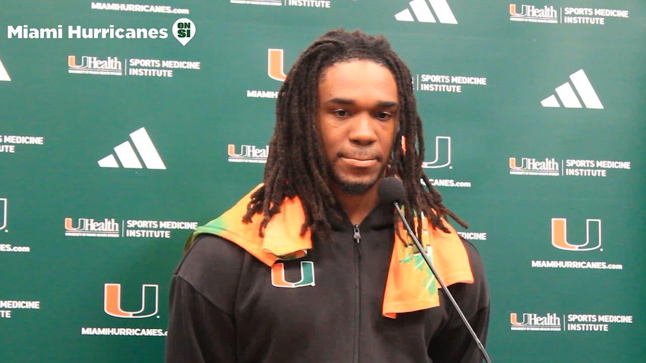 Miami RB Mark Fletcher Jr. on three touchdown performance