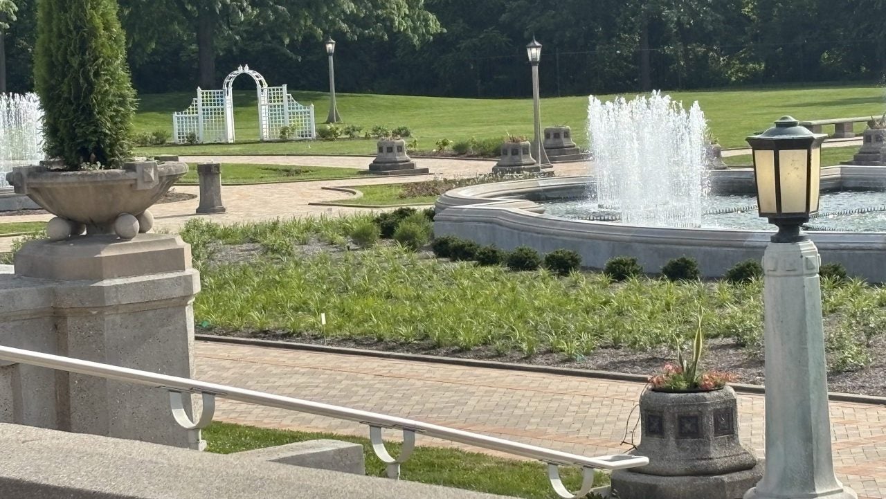 Work completed on $3 million restoration of fountains at Garfield Park