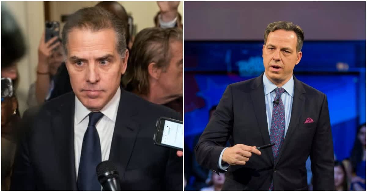 Hunter Biden fires back at Jake Tapper over criticism of Jill's memoir ...