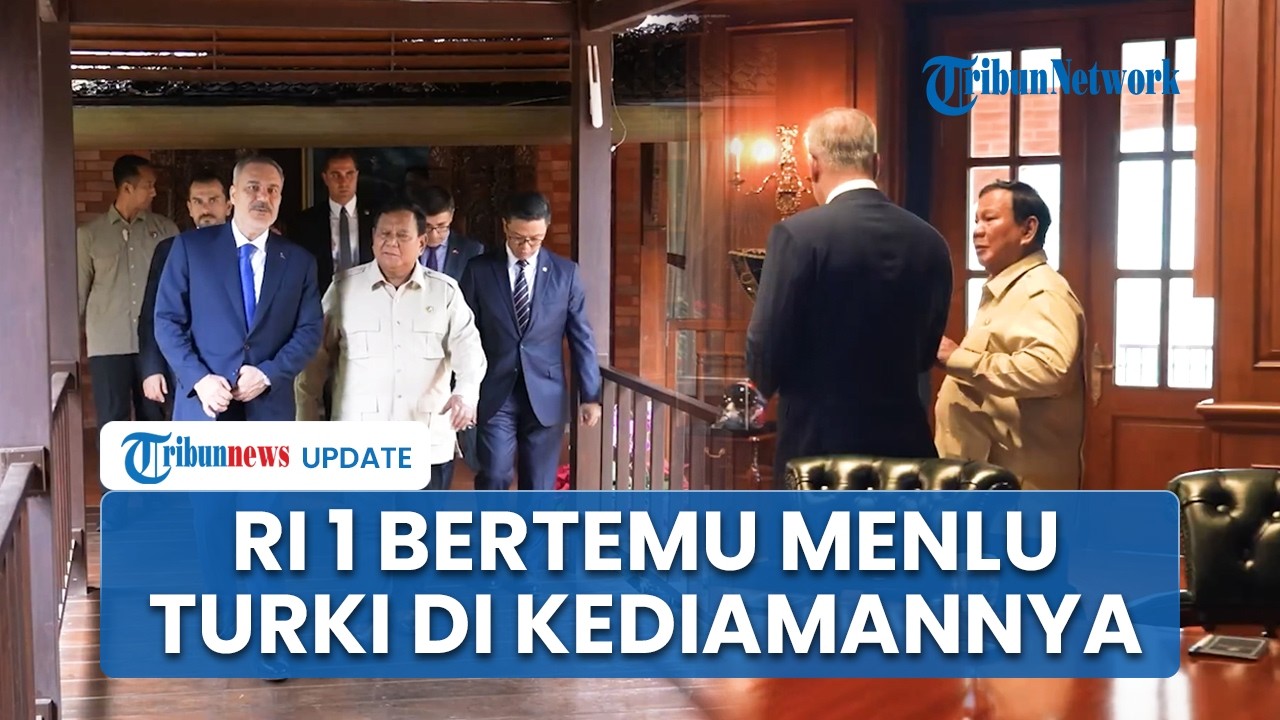 Prabowo bertemu Menlu Turki di Hambalang, bahas Iran hingga pemulangan ...