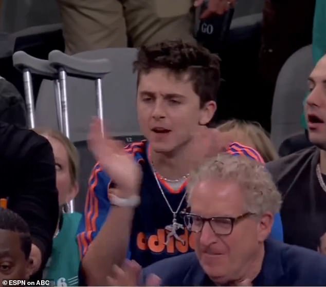 Ben Stiller, Timothee Chalamet and celeb Knicks fans show up for NBA ...