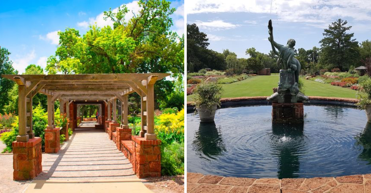 The hidden Oklahoma park filled with secret gnome homes and fairy doors ...