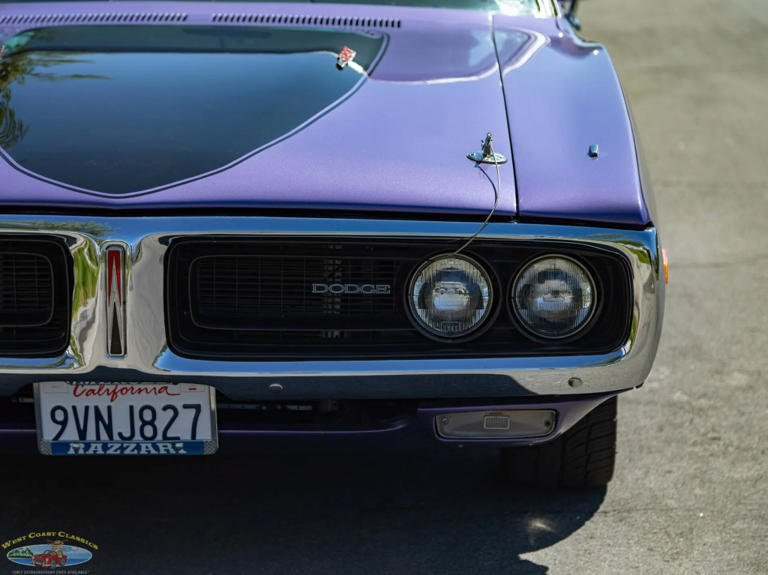 Ready-to-run restomod: A 1972 Dodge Charger with a six-pack 440