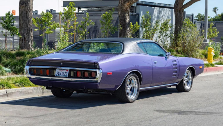 Ready-to-run restomod: A 1972 Dodge Charger with a six-pack 440