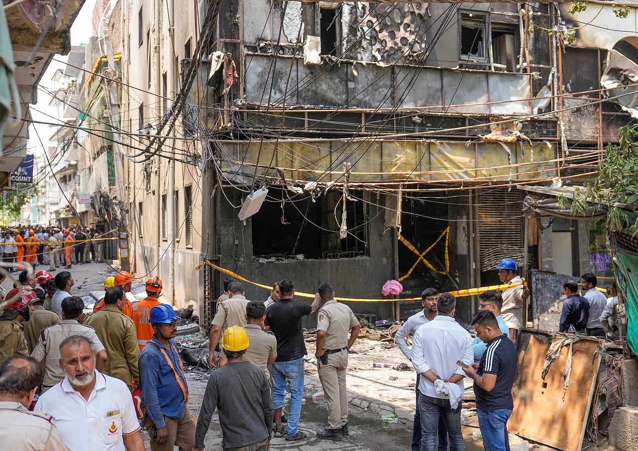 Delhi hotel fire: Bed and breakfast facility didn’t have fire safety ...
