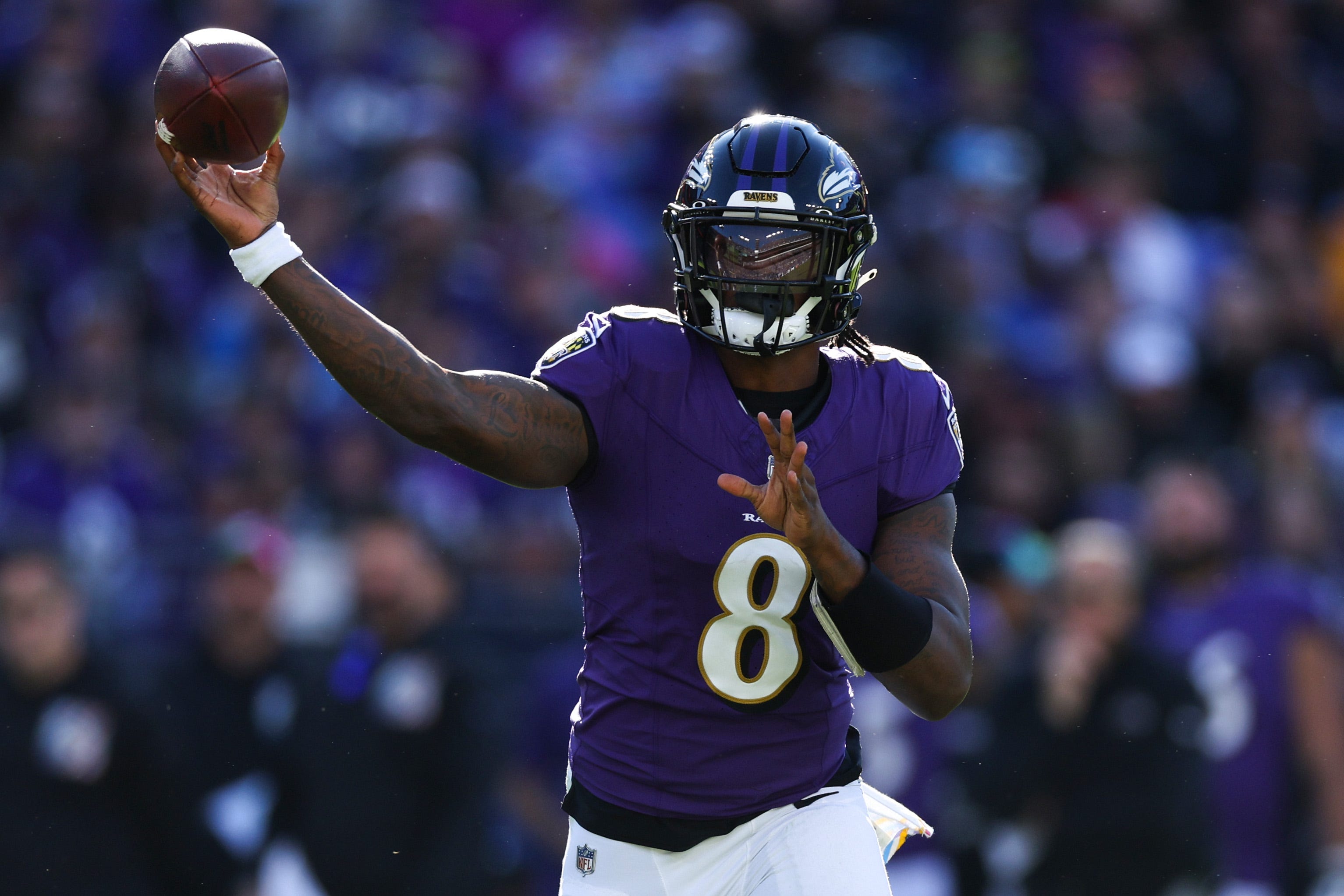 Lamar Jackson lands among MVP favorites in recent season projection