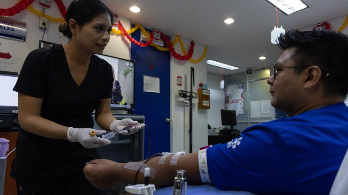 Maratón nacional del donante de sangre en México: "Cada donante puede ...