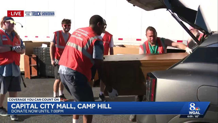 Goodwill, WGAL wrap Stuff the Truck showdown after day of donations ...