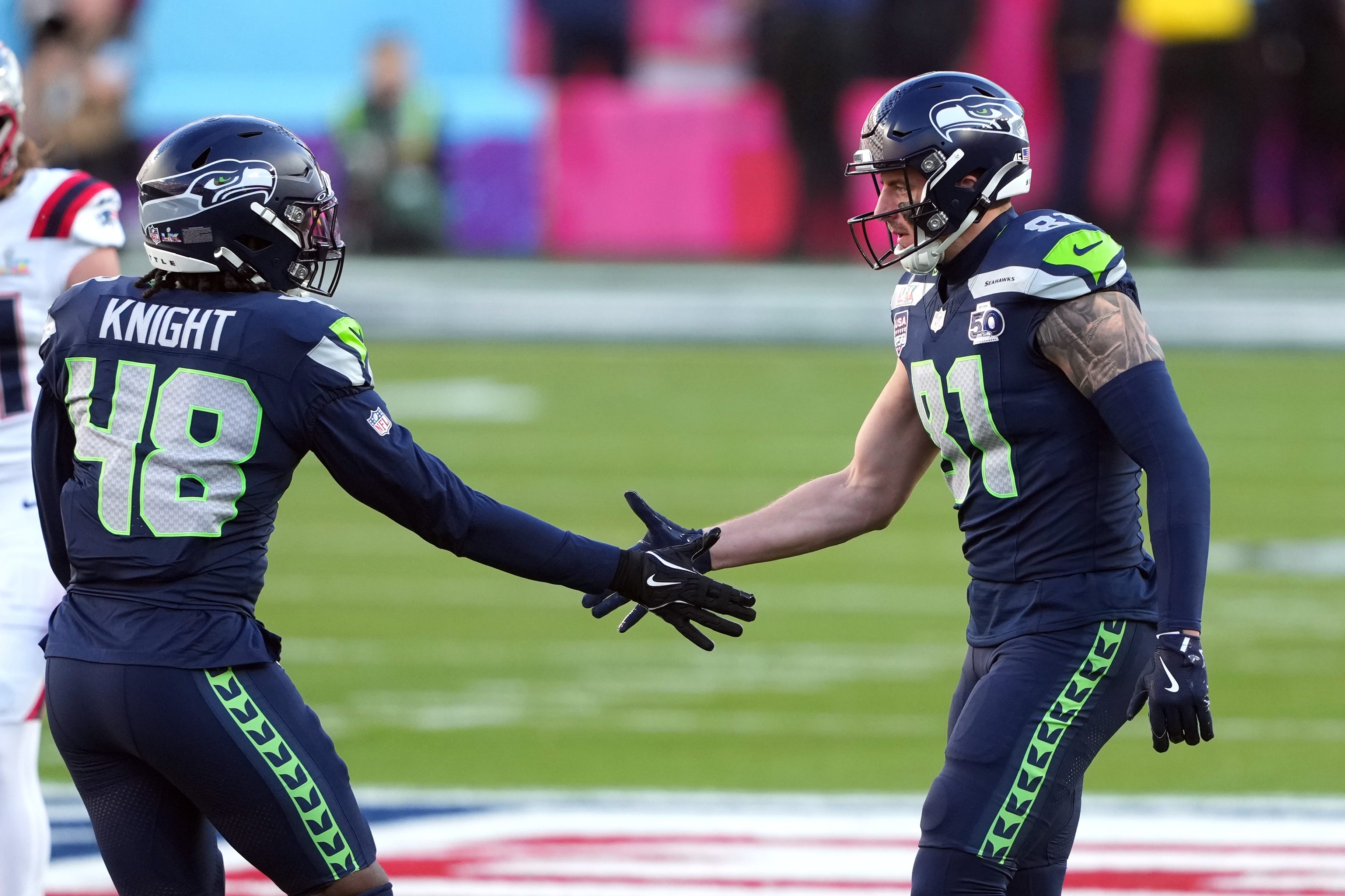 Clips show Tyrice Knight in great shape at Seahawks' OTAs