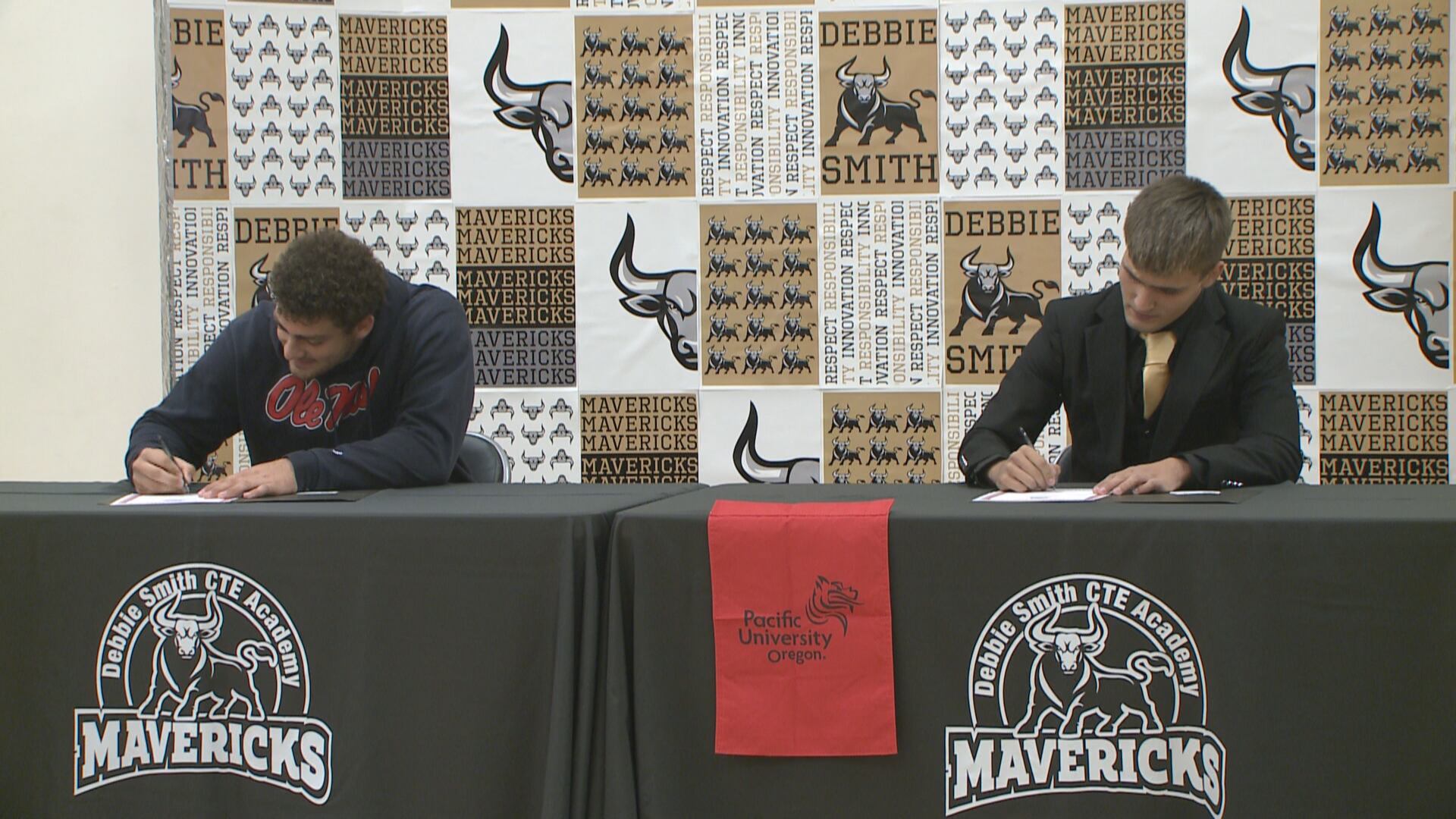 Debbie Smith CTE Academy holds historic first signing day