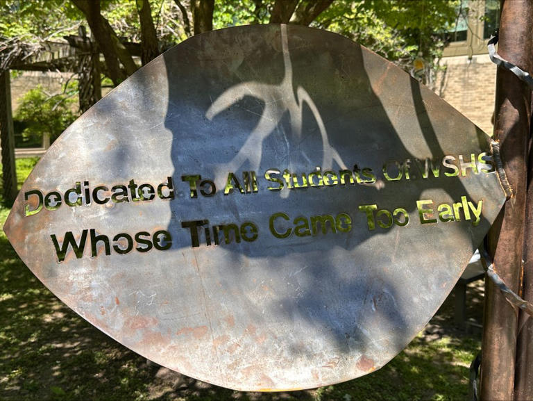 Memorial revealed honoring passed student