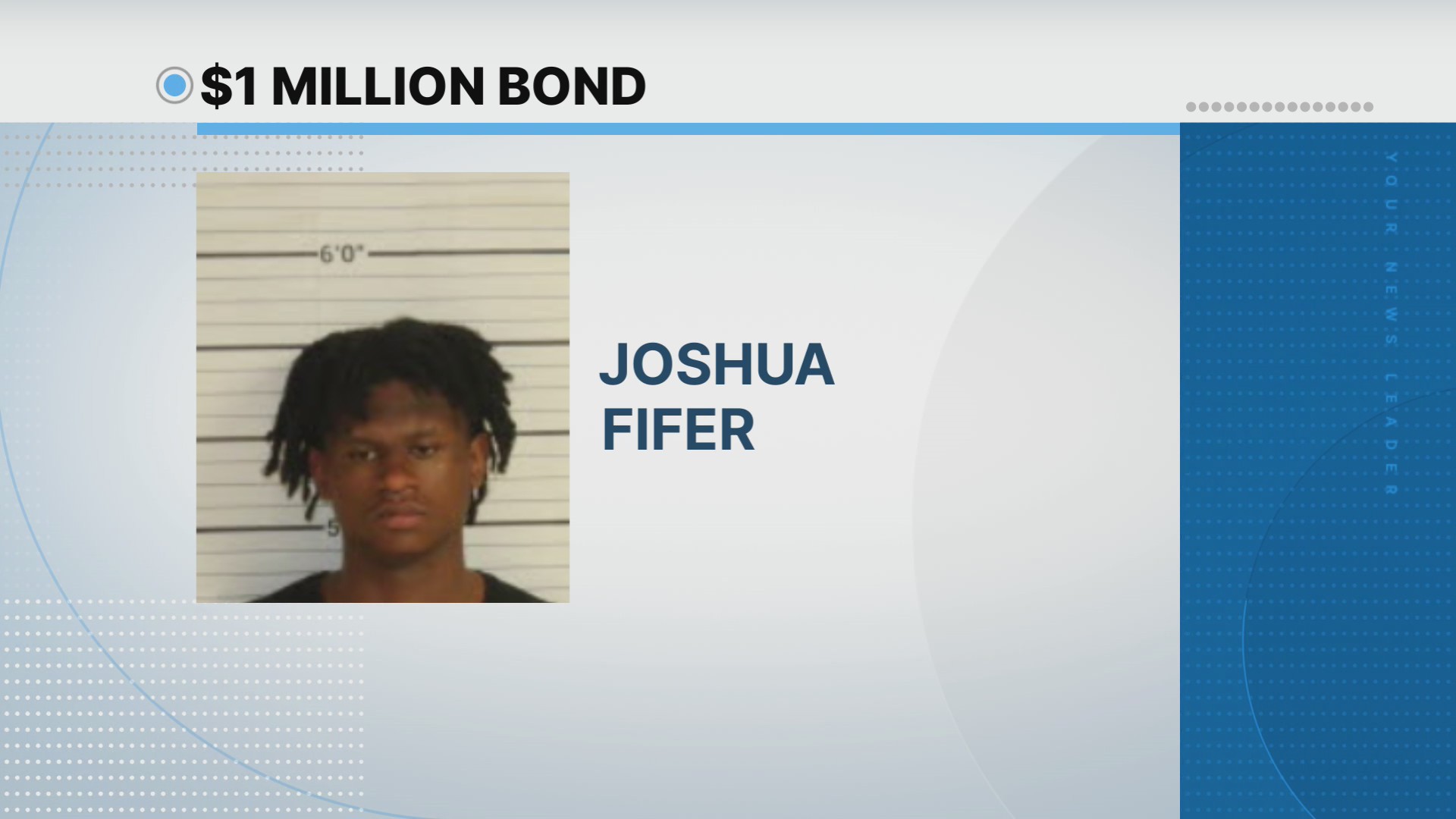 Teen remains locked up on $1M bond after waiving bond hearing