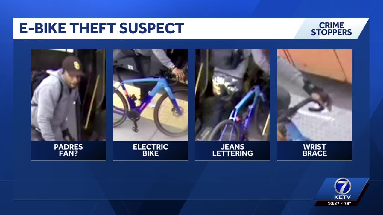 Caught on camera: Thief steals $6,500 e-bike from parking lot