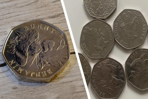 These are the most expensive Beatrix Potter coins on eBay right now