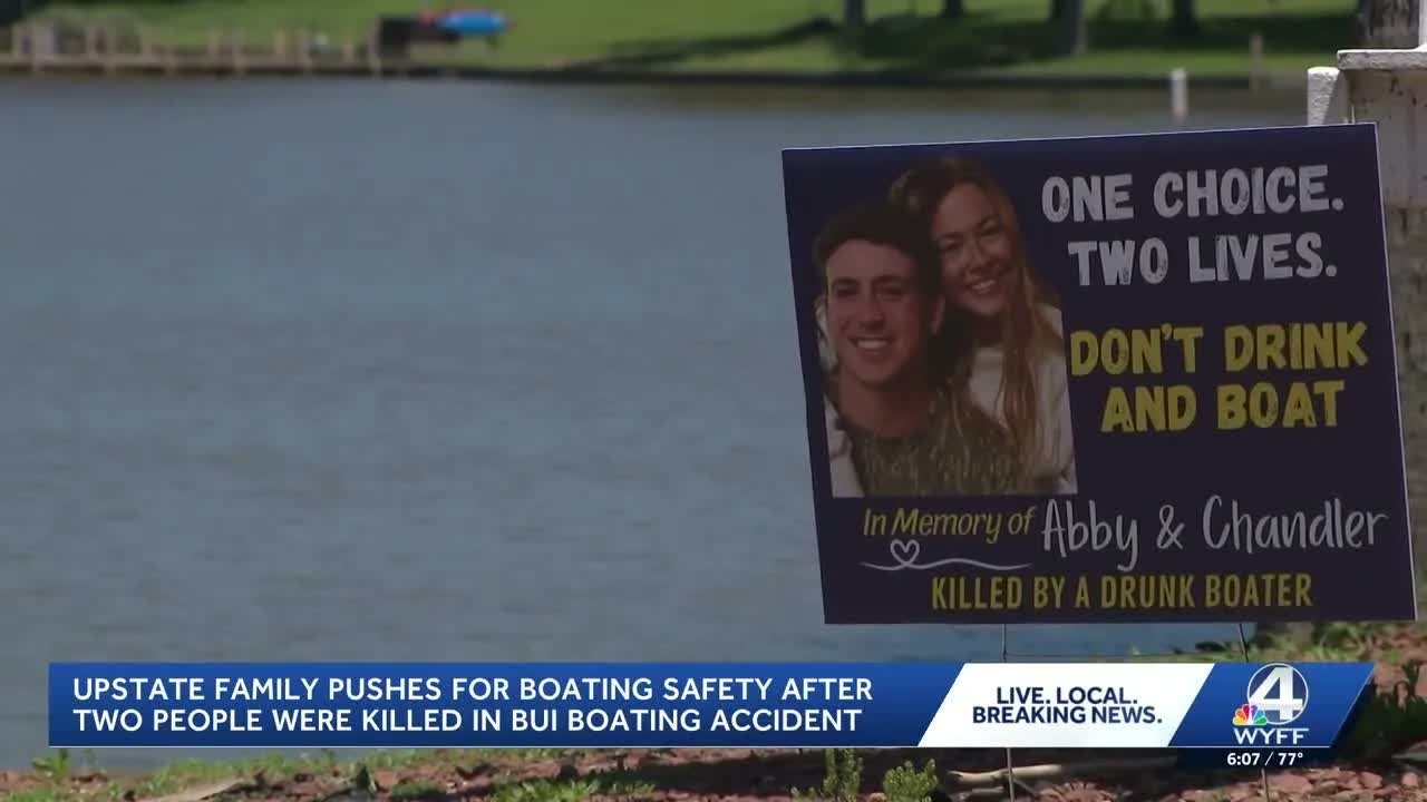Moms advocate for boating safety after tragic Lake Greenwood crash