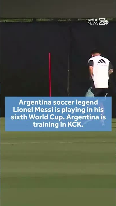 World Cup KC: Argentina's Lionel Messi trains with team in Kansas City ...