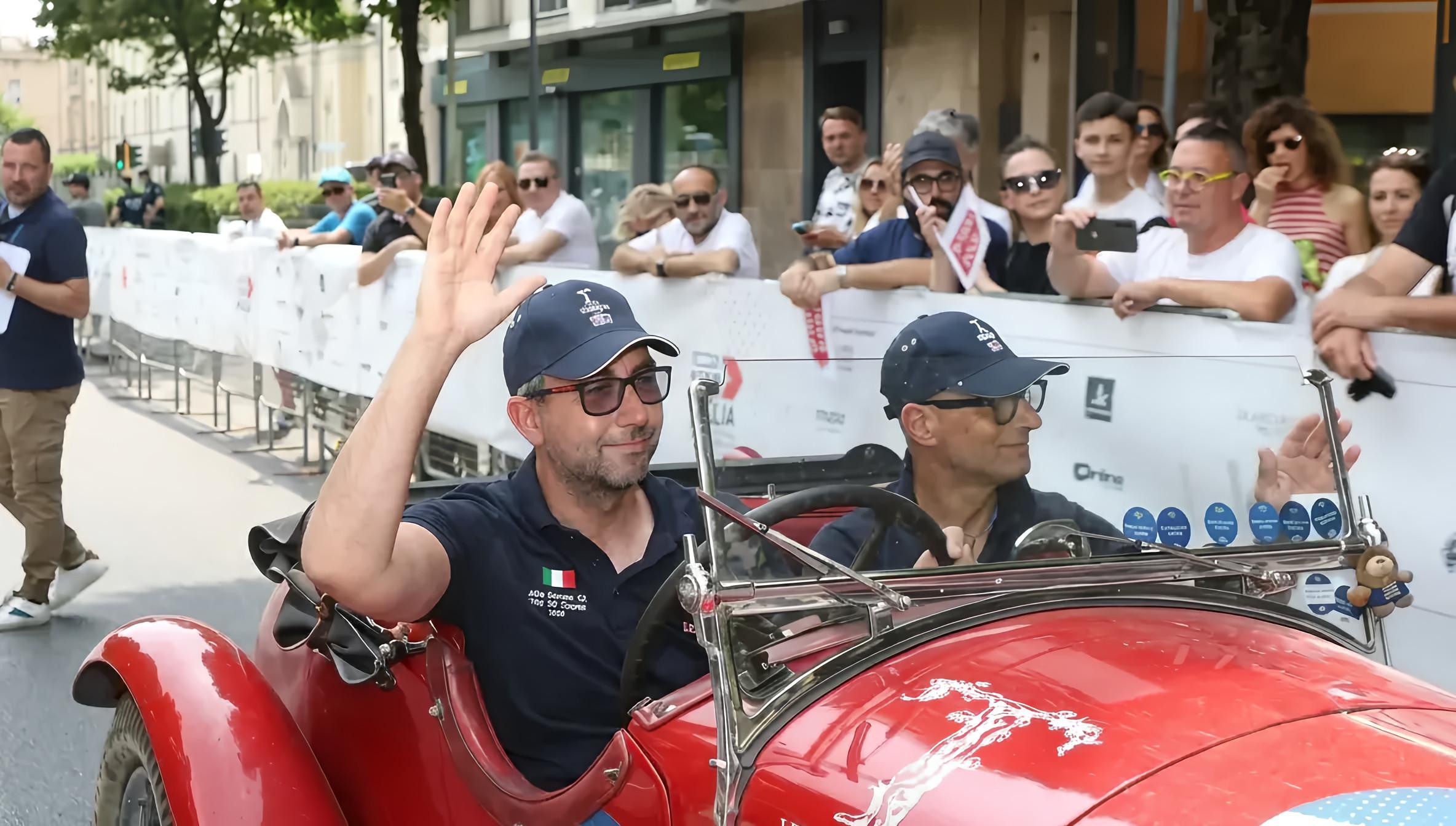 Conto alla rovescia Mille Miglia. Il recordman di vittorie Vesco pronto ...